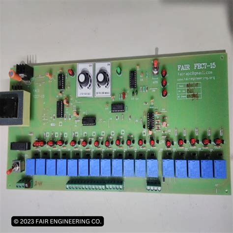 Sequential Timer Panel Fair Engineering Co