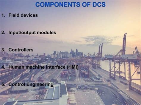 Distributed Control System Presentation Pptx Agriculture Industries