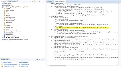 re issue with icu example for s32k144 nxp community