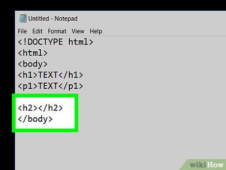 Cara Untuk Membuat CSS Sederhana Dengan Notepad WikiHow