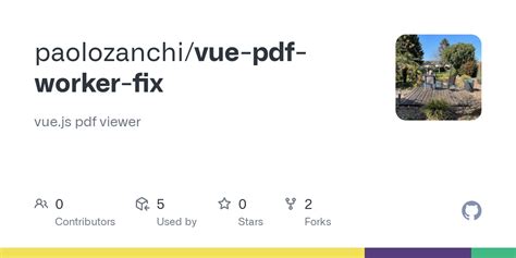 Github Paolozanchi Vue Pdf Worker Fix Vue Js Pdf Viewer