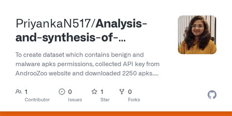 GitHub PriyankaN Analysis And Synthesis Of Feature Selection Methods For Malware Detection