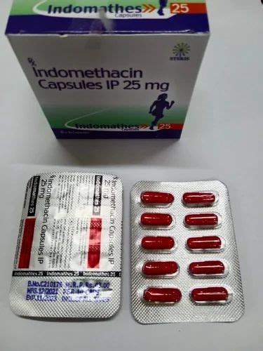Indomethacin 25mg Capsule 75 Mg At Rs 234 Stripe In Nagpur Id 2851780240462