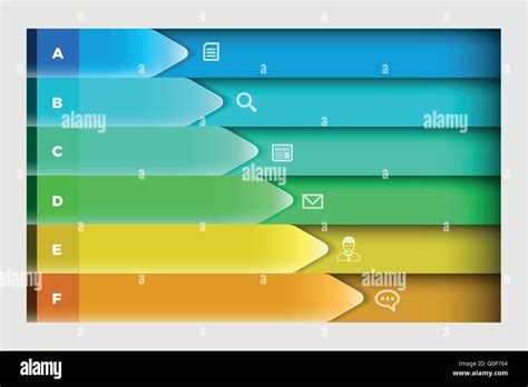 Vector Colorful Graph Infographic Chart Design Template Stock Vector
