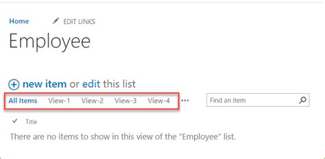 how to display more than 3 views in sharepoint 2013 2016 online list or