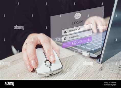 Data Protection And Internet Security Concept Secured Access User