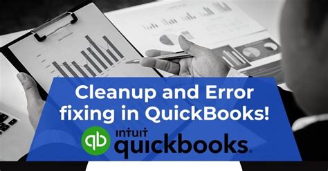 Cleanup And Error Fixing In Quickbooks