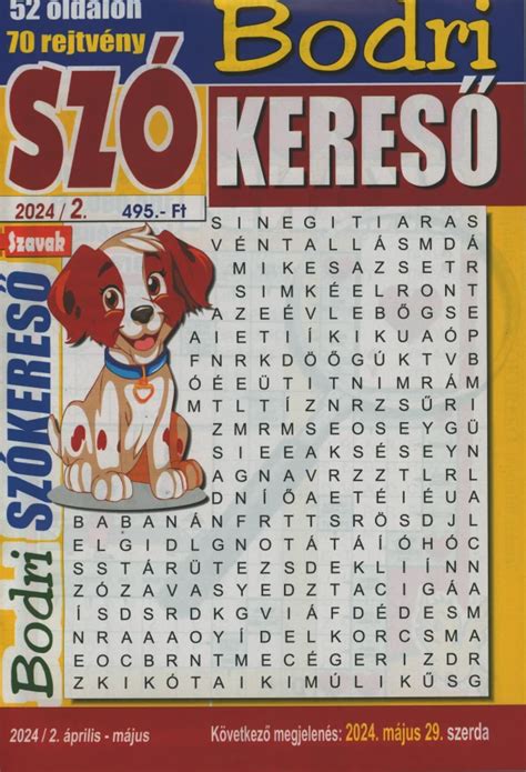 Bodri Szókereső Sajtóforrás Rendelj Magazint Otthonról