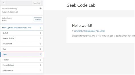 How To Remove Sidebar From WordPress Geek Code Lab
