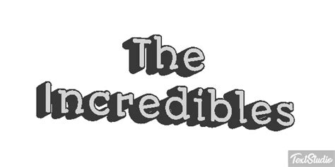 The Incredibles Movie Animated Logo Designs The Incredibles Movie Animated Logo Designs