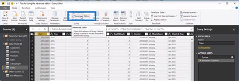 My Practice Tips When Using The Power Bi Advanced Editor