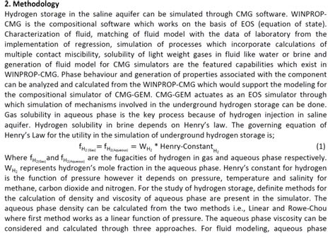 292 含水层储氢——ch4、co2和n2作为垫气效率研究 Learn Cmg