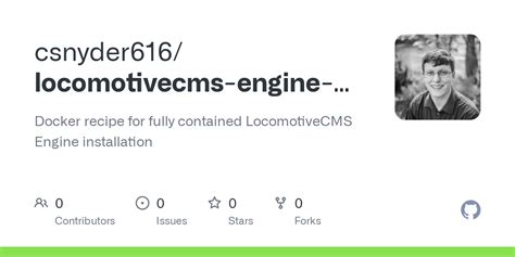 Github Csnyder616locomotivecms Engine Docker Docker Recipe For