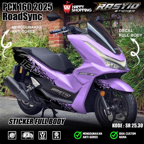 Jual Cod Sticker Decal Full Body Honda Pcx 160 Roadsync 2025 Decal