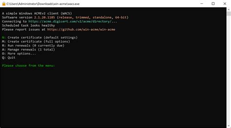 Take Advantage Of ACME Automation On A Windows Server As Well