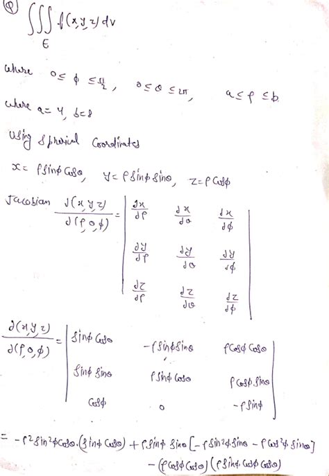 Set Up The Triple Integral Of An Arbitrary Continuous Function Fx Y