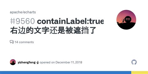 Containlabeltrue 右边的文字还是被遮挡了 · Issue 9560 · Apacheecharts · Github
