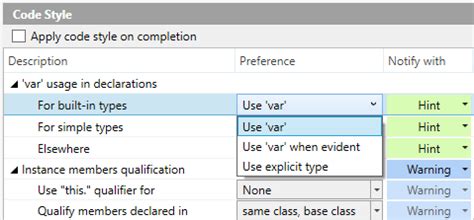 Code Style Settings In ReSharper The NET Tools Blog