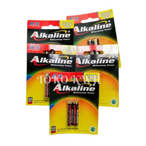 Baterai Abc Alkaline Aaa