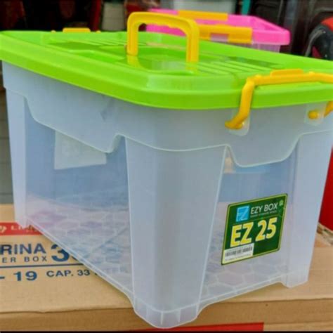 Jual Ezy Container Box Cb 25 Liter Kotak Dengan Roda Kontainer Cb 25