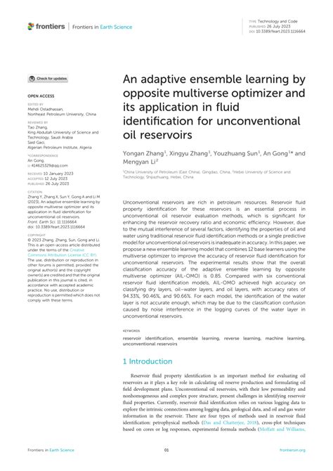 Pdf An Adaptive Ensemble Learning By Opposite Multiverse Optimizer