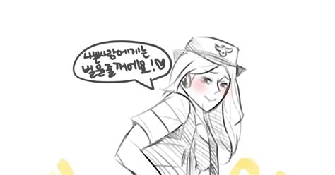 방귀녀 여경 방귀고문 바연のイラスト Pixiv