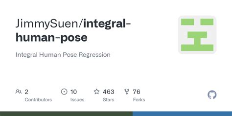 Github Jimmysuenintegral Human Pose Integral Human Pose Regression