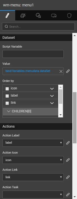 Creating A Dropdown Menu Wavemaker Docs