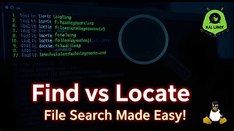 Linux Basics For Hackers Episode 8 Linux File Search Made Easy Find Vs Locate Explained