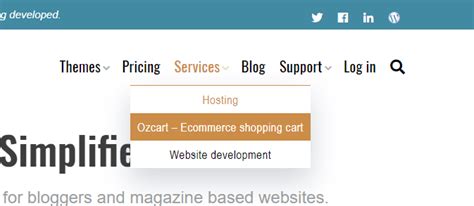 How To Create A Menu Placeholder Link Wordpress