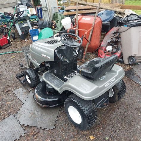 42"Craftsman LT1000 riding lawn mower - $600 (Puyallup Southhill for ...