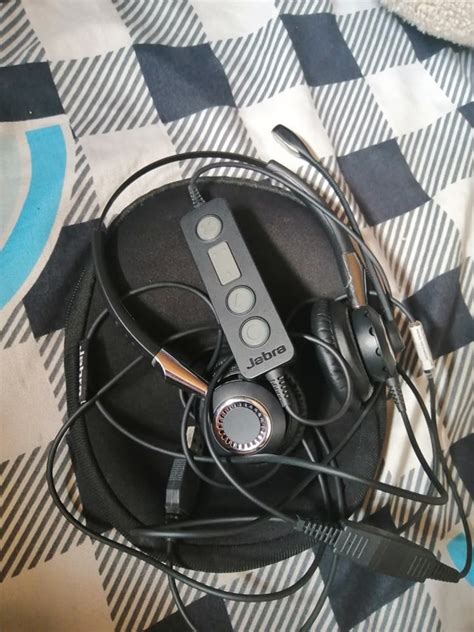 Jabra Headset Link Adapter Audio Headphones Headsets On Carousell