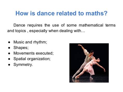 Maths And Dance
