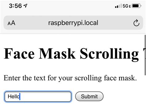 How To Build A Scrolling Text Face Mask With Raspberry Pi Toms Hardware