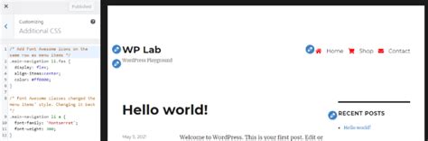 How To Add Font Awesome Icons To Wordpress Menu Without A Plugin