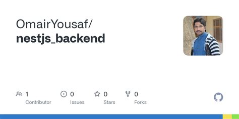 GitHub OmairYousaf Nestjs Backend