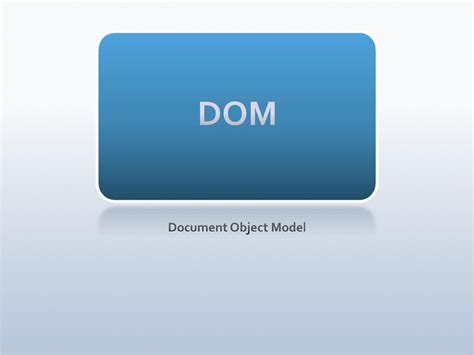 dom document object model ppt scaricare