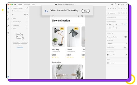 justinmind 10 1 new devices android and ios ui libraries and plugins