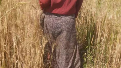 Beautiful Sister In Law Cut Fodder In The Wheat Field Brother In Law Fucked Big Fat Ass In