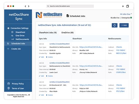 netdocshare view edit search and sync netdocuments content with