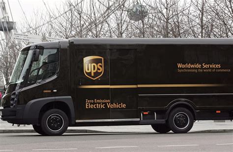 Ups To Operate Only Electric Vehicles In London Construction Business
