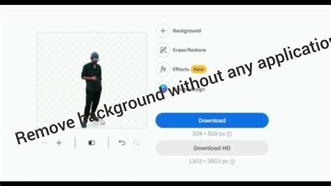 Background Image Removing Without Using Any Application Or Without