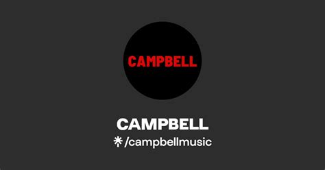 Campbell Instagram Facebook Tiktok Linktree