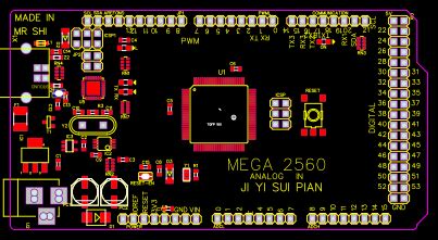 ARDUINO MEGA Resources EasyEDA