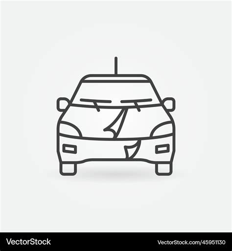 Car Vinyl Wrap Wrapping Concept Icon In Outline Vector Image