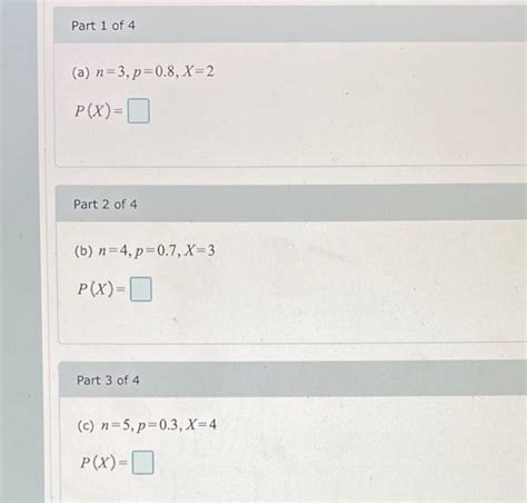 Solved Part Of A N P X P X Part Of Chegg Com