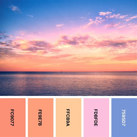 31 Sunset Color Palettes For Captivating Designs Color Meanings