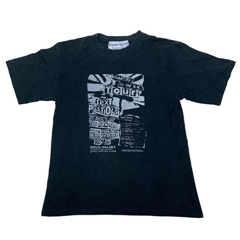 Vintage Cyber Punk Londons Label Sex Pistol Graphic Tshirt Stanystore
