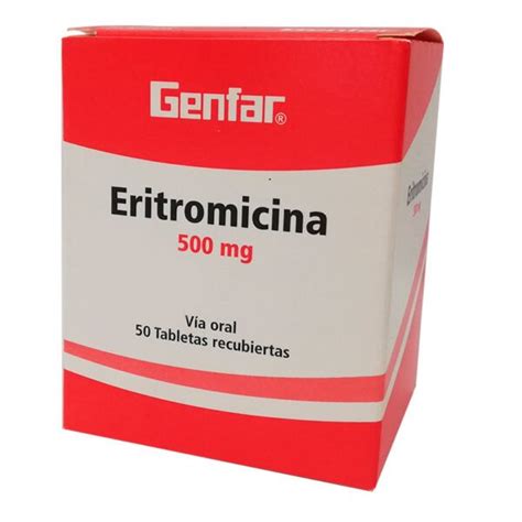 Eritromicina 250 mg Suspensión 60 ml GF Droguerías MBO