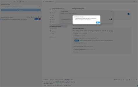 Background Agent Function Is Not Available In Linux Bug Reports Cursor Community Forum
